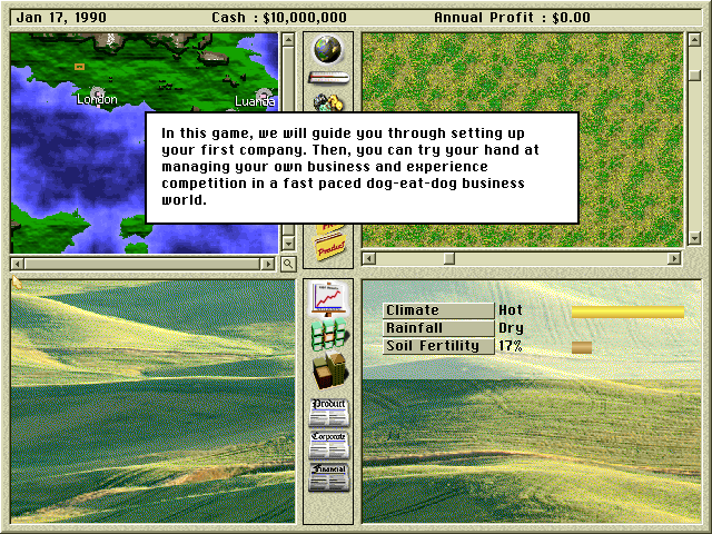 Screenshot of Capitalism Plus (DOS, 1997) - MobyGames