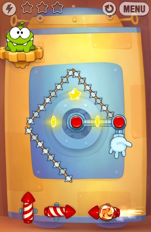 Screenshot Of Cut The Rope Experiments Android 2011 Mobygames