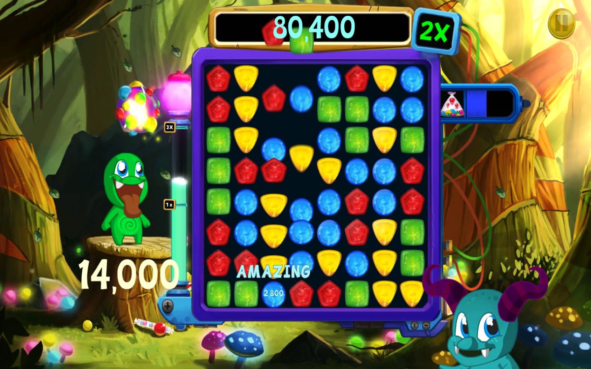 Screenshot of Monsters Love Candy (Windows Apps, 2013) - MobyGames