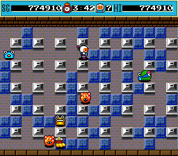 Screenshot of Bomberman (TurboGrafx-16, 1990) - MobyGames