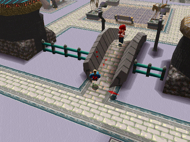 Screenshot of Twinsen's Odyssey (DOS, 1997) - MobyGames