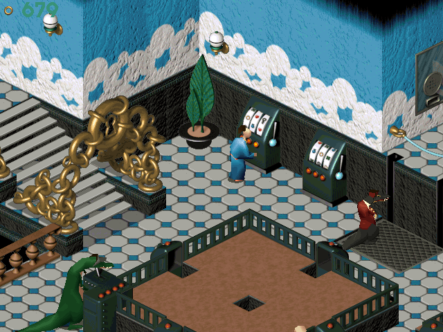 Screenshot of Twinsen's Odyssey (DOS, 1997) - MobyGames