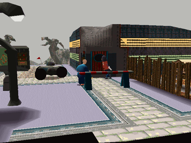 Screenshot of Twinsen's Odyssey (DOS, 1997) - MobyGames