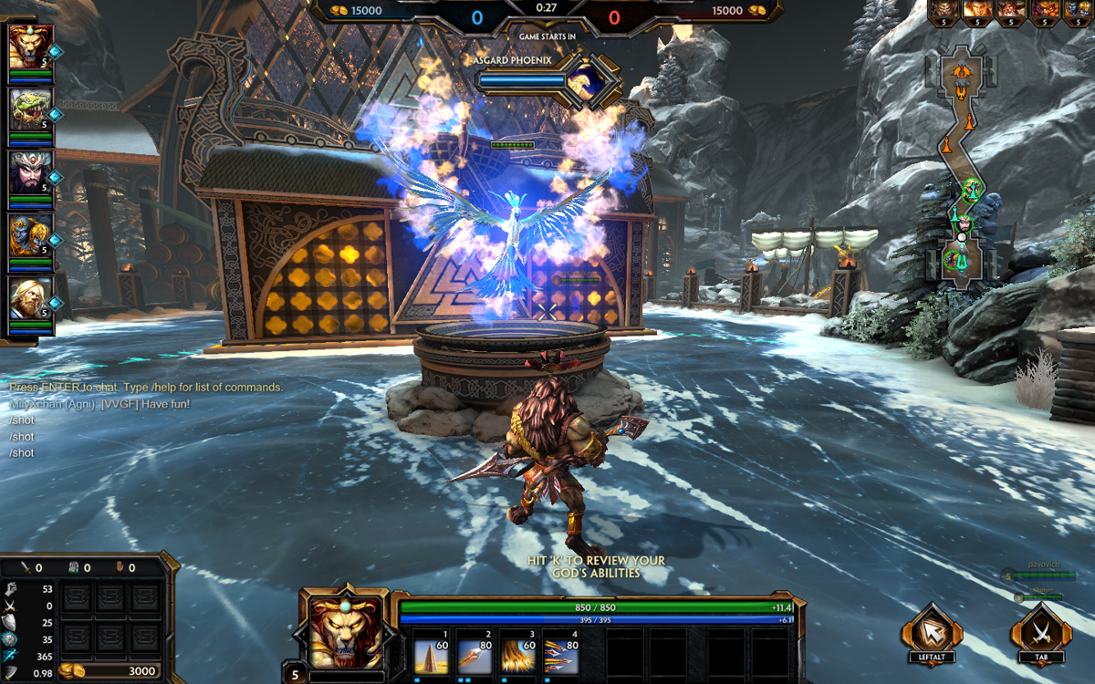 Screenshot of Smite: Battleground of the Gods (Windows, 2014) - MobyGames