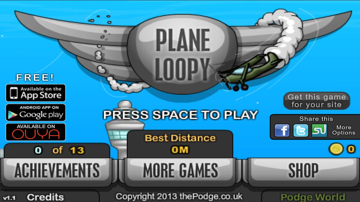 Plane Loopy screenshots - MobyGames
