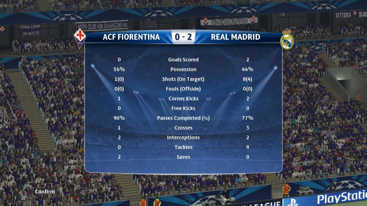 Screenshot of PES 2015: Pro Evolution Soccer (PlayStation 4, 2014 ...