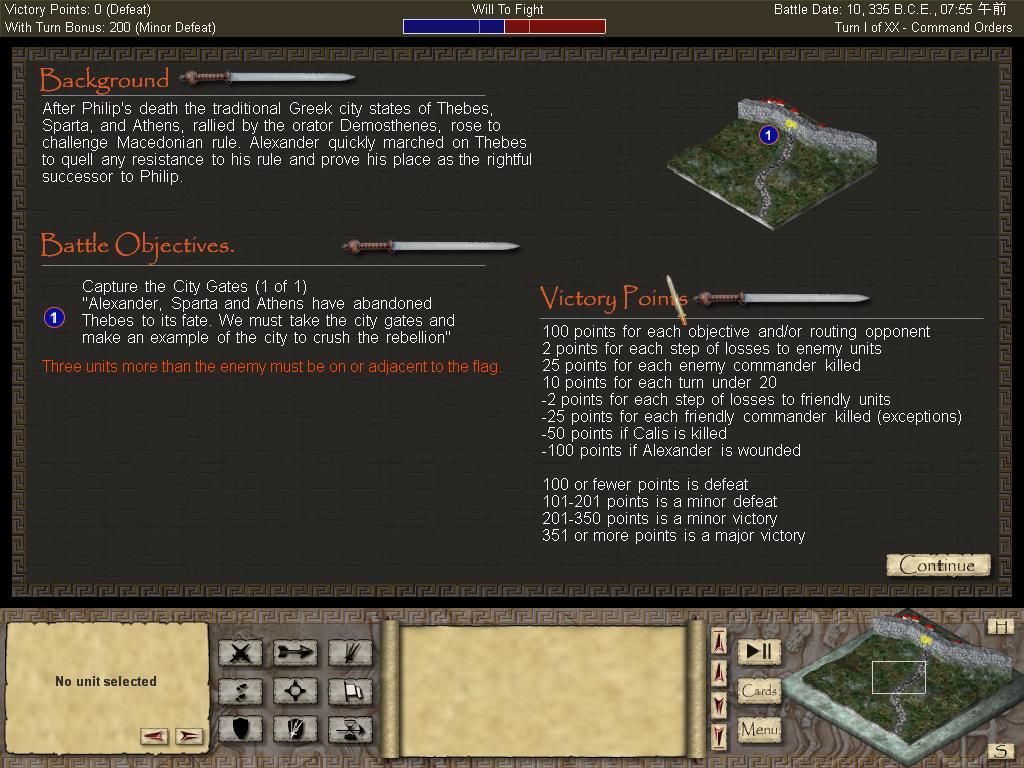 Screenshot of Tin Soldiers: Alexander The Great (Windows, 2004) - MobyGames