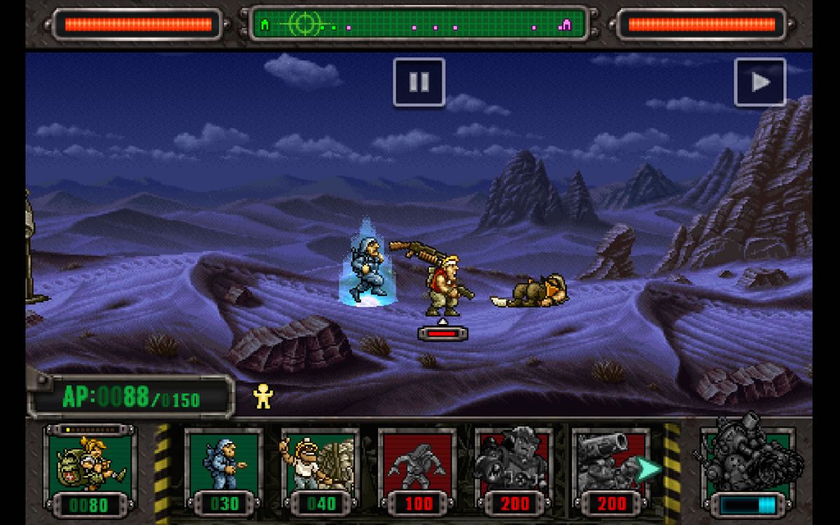 Screenshot of Metal Slug Defense (Windows, 2014) - MobyGames