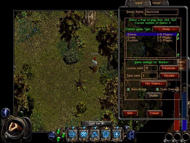 Screenshot of Nox (Windows, 2000) - MobyGames