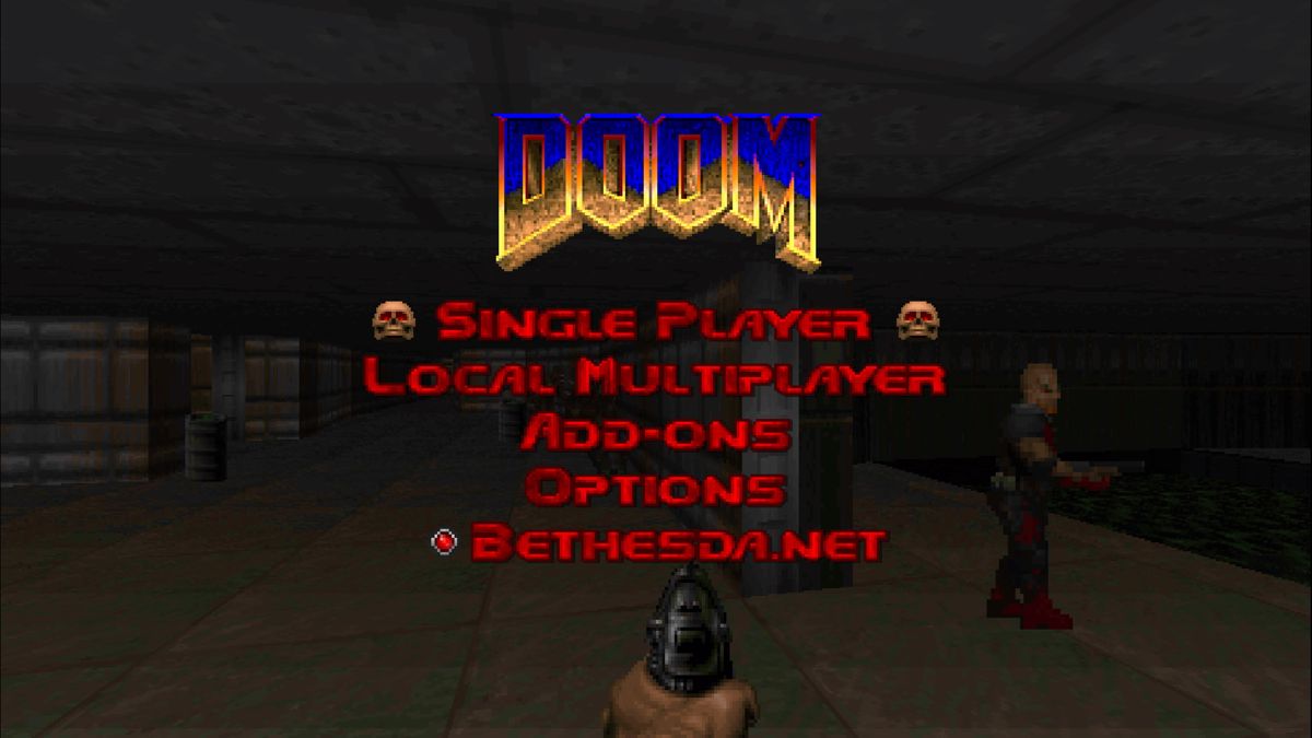 Screenshot of The Ultimate Doom (PlayStation 4, 1995) - MobyGames