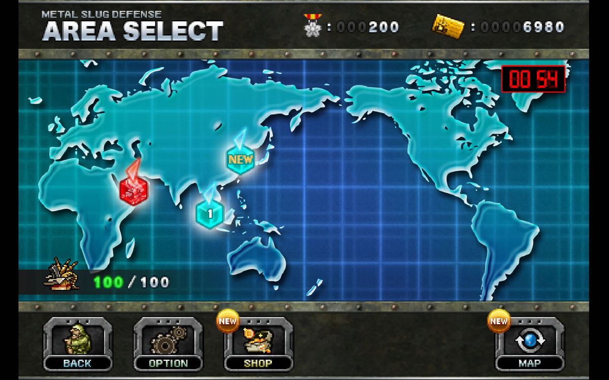 Screenshot of Metal Slug Defense (Windows, 2014) - MobyGames