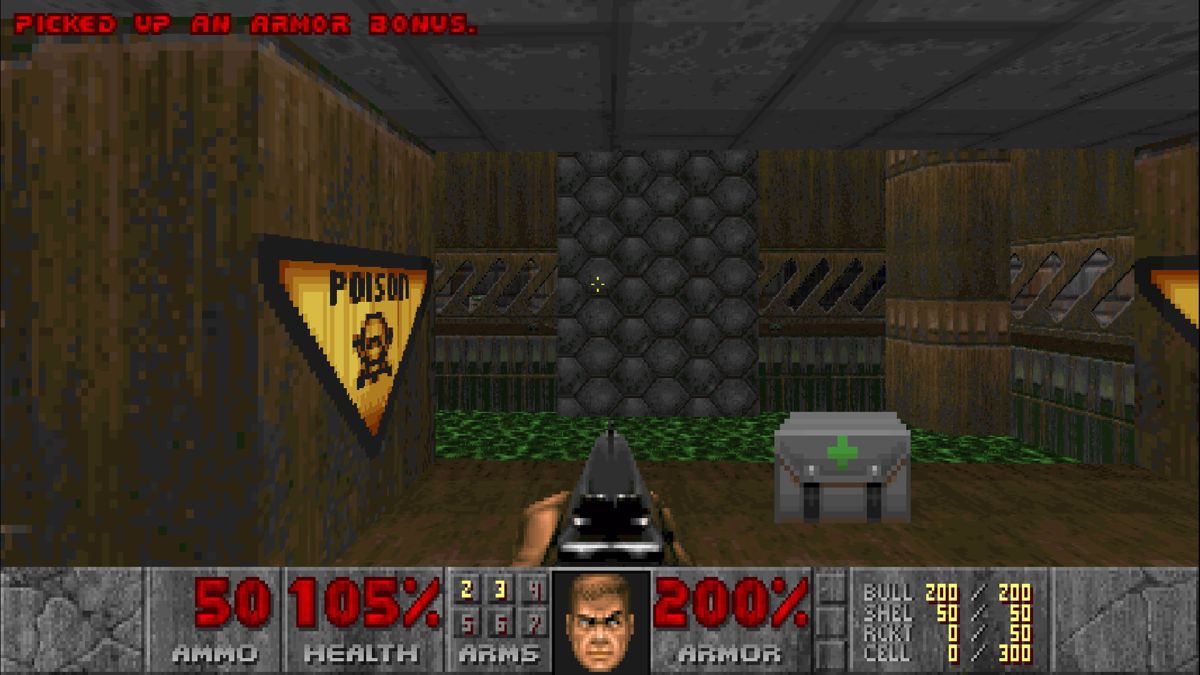 Screenshot of The Ultimate Doom (PlayStation 4, 1995) - MobyGames