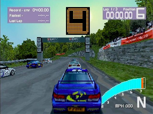 Screenshot of Colin McRae Rally 2.0 (PlayStation, 2000) - MobyGames