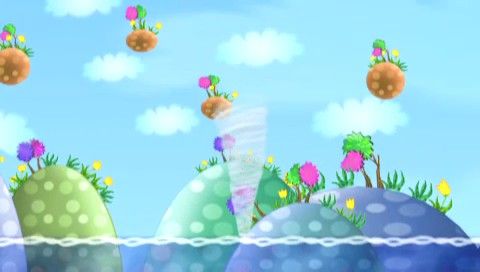 Screenshot of Downstream Panic! (PSP, 2008) - MobyGames