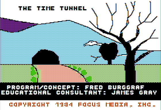 The Time Tunnel: American History Edition (1984) - MobyGames