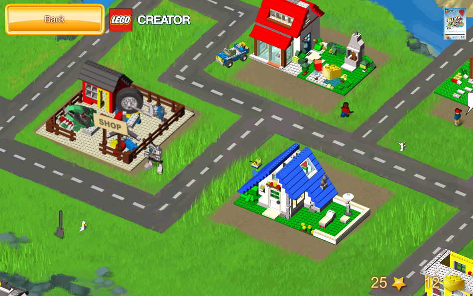 Screenshot of LEGO Creator: Builder's Island (Browser, 2011) - MobyGames