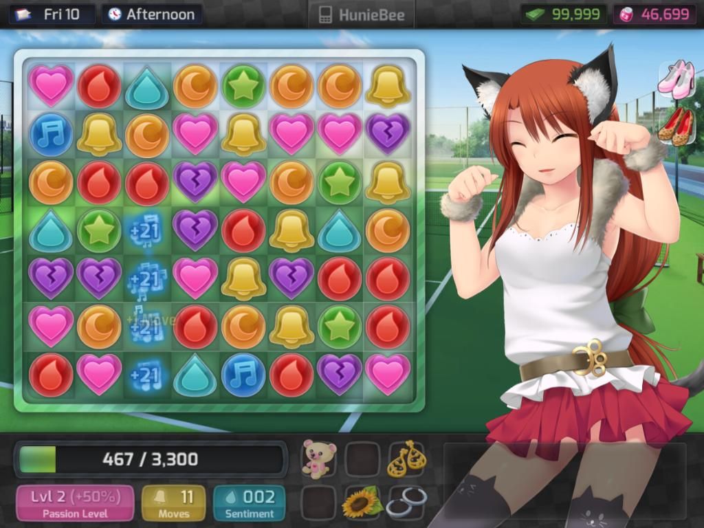 Screenshot of HuniePop (Windows, 2015) - MobyGames