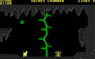 Screenshot of Aladdin's Cave (Amstrad CPC, 1986) - MobyGames