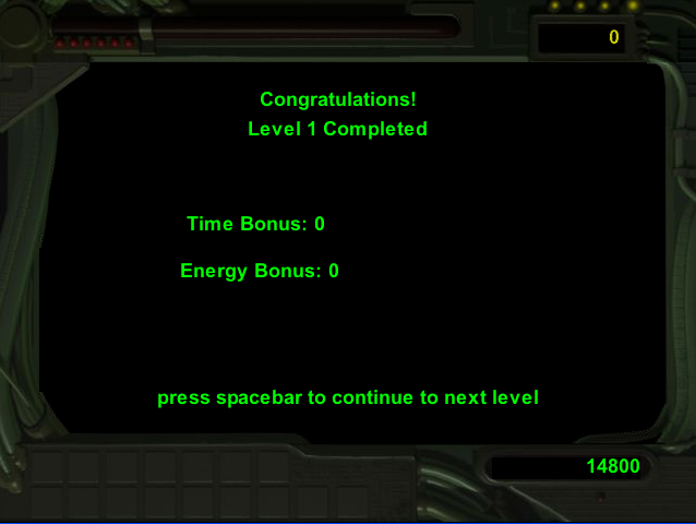 Screenshot of Alien Abduction (Browser, 2003) - MobyGames