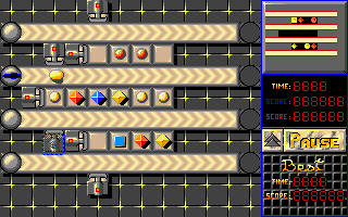 Screenshot of Brain Bang (DOS, 1994) - MobyGames