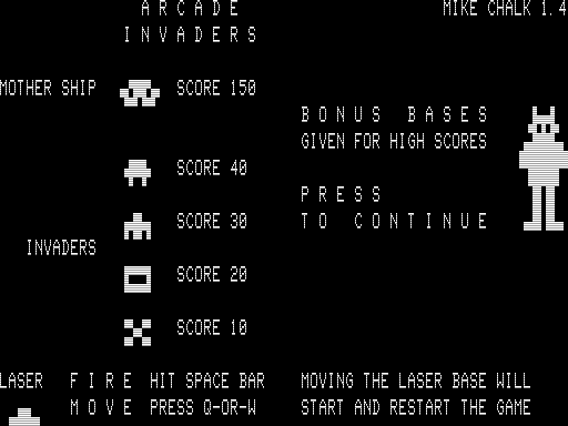 Arcade Invaders (1981) - MobyGames