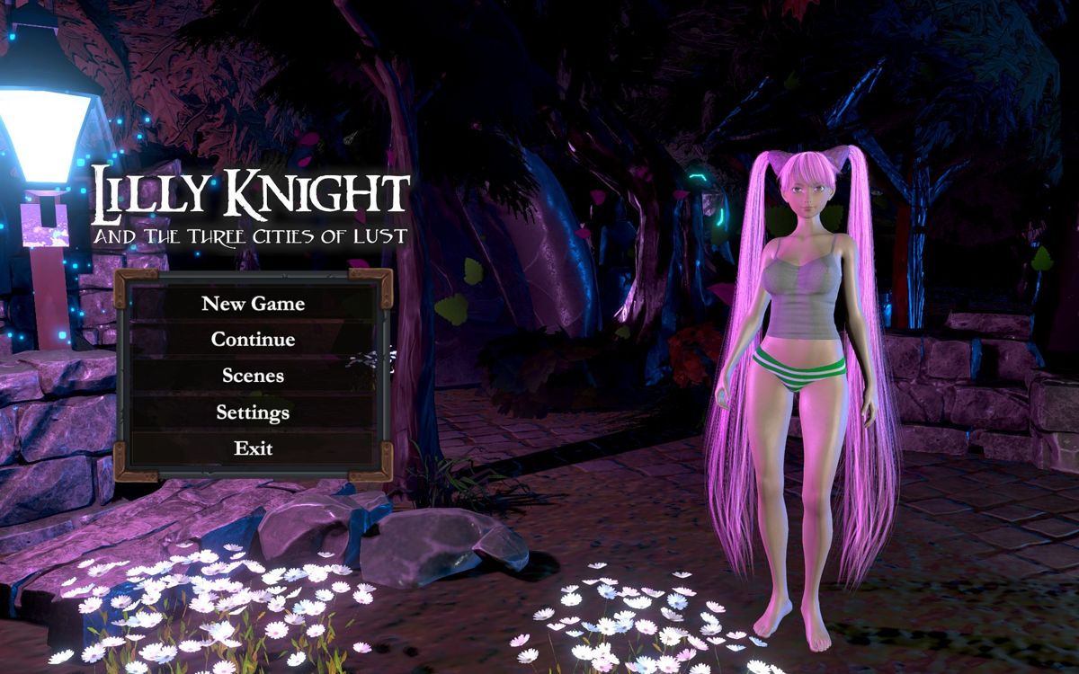 Screenshot of Lilly Knight and the Three Cities of Lust (Windows, 2019) - MobyGames