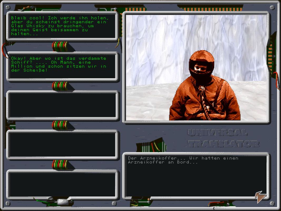 Screenshot of Alive ....Behind the Moon.... (DOS, 1996) - MobyGames