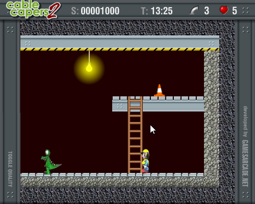 Screenshot of Cable Capers 2 (Browser, 2002) - MobyGames