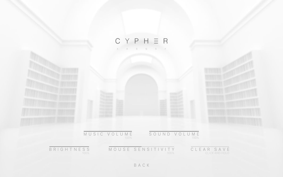 Screenshot of Cypher (Windows, 2018) - MobyGames