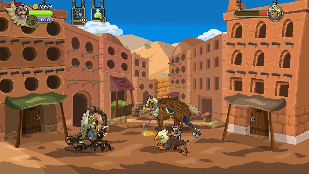 Screenshot of Gryphon Knight: Epic (PlayStation 4, 2015) - MobyGames