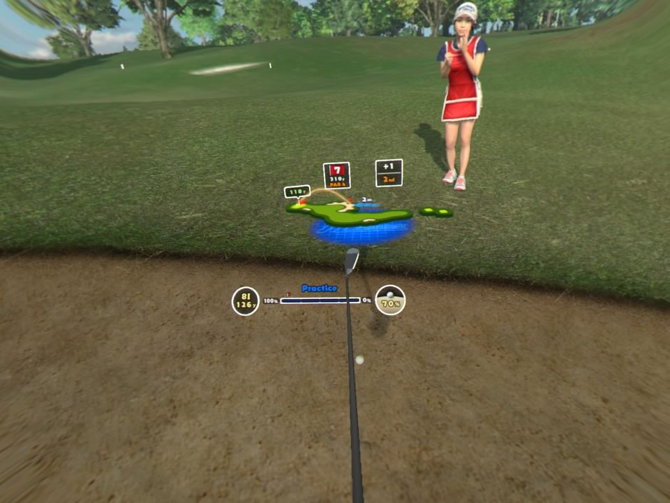Screenshot of Everybody's Golf VR (PlayStation 4, 2019) - MobyGames