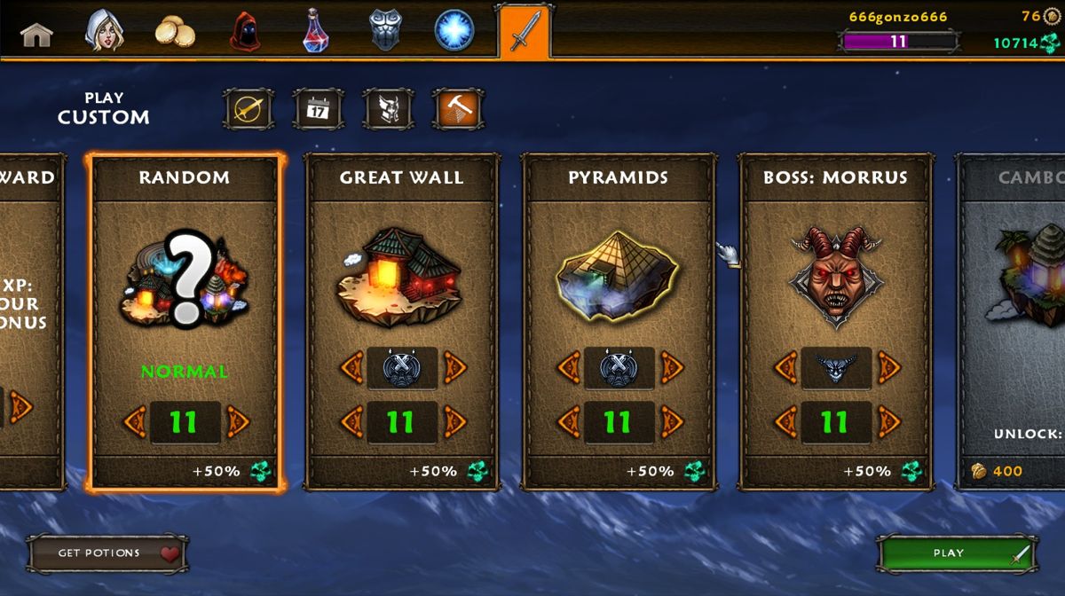 Screenshot of SoulCraft (Windows, 2012) - MobyGames