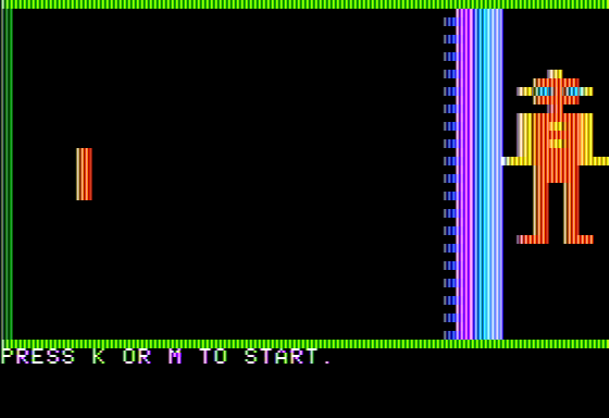 Screenshot of Telling Time (Apple II, 1986) - MobyGames