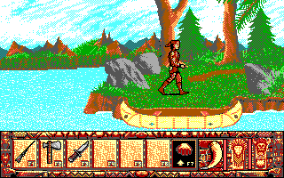 Screenshot of Colorado (DOS, 1990) - MobyGames