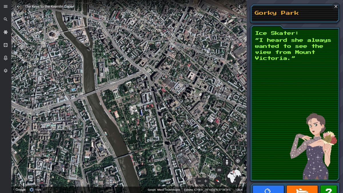 Screenshot of Where On Google Earth Is Carmen Sandiego?: The Keys To ...