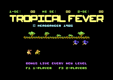 Tropical Fever (1985) - MobyGames