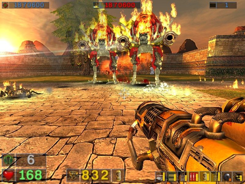 Screenshot of Serious Sam: The Second Encounter (Windows, 2002) - MobyGames