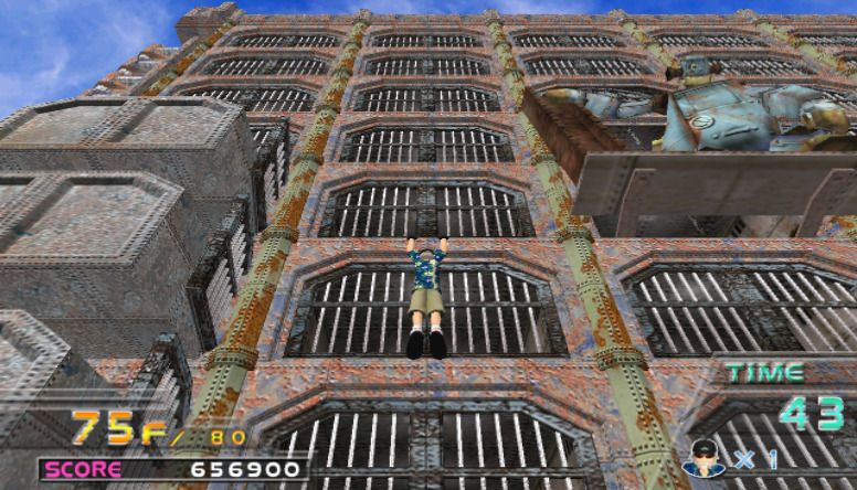 Screenshot of Crazy Climber Wii (Wii, 2007) - MobyGames