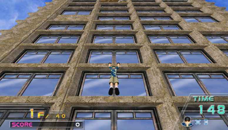 Screenshot of Crazy Climber Wii (Wii, 2007) - MobyGames