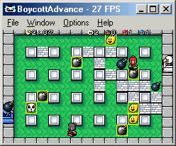 Screenshot of Bomberman Tournament (Game Boy Advance, 2001) - MobyGames