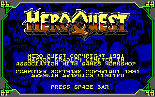 Screenshot of HeroQuest (DOS, 1991) - MobyGames