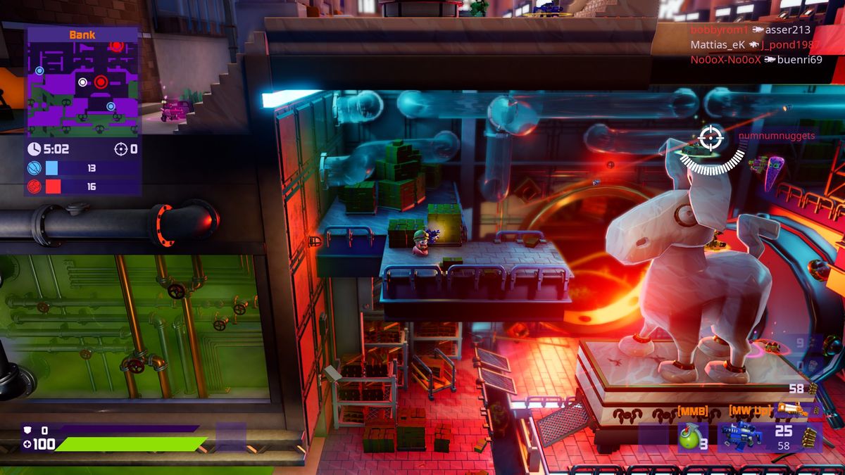 Screenshot of Worms Rumble (Windows, 2020) - MobyGames