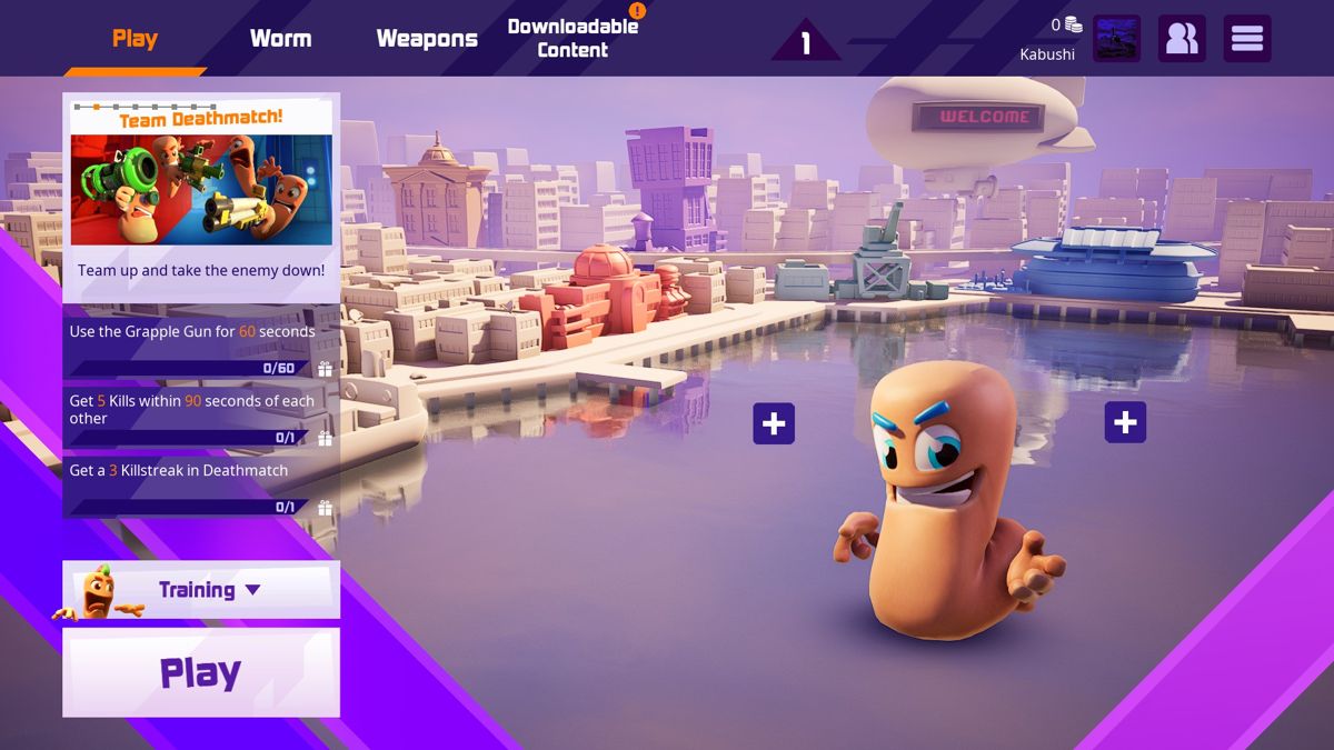 Screenshot of Worms Rumble (Windows, 2020) - MobyGames