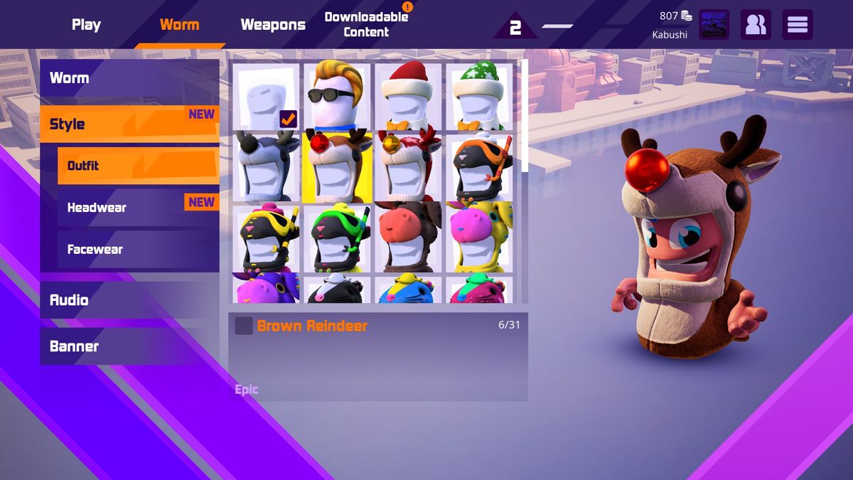 Screenshot of Worms Rumble (Windows, 2020) - MobyGames