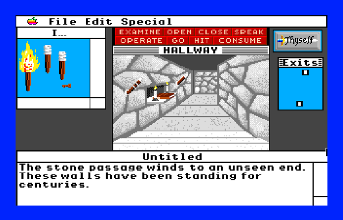 Screenshot of Shadowgate (Apple IIgs, 1987) - MobyGames