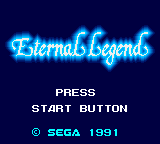 Eternal Legend (1991) - MobyGames