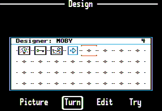 Screenshot of The Super Factory (Apple II, 1986) - MobyGames