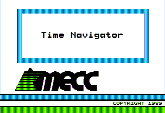 Time Navigator (1989) - MobyGames