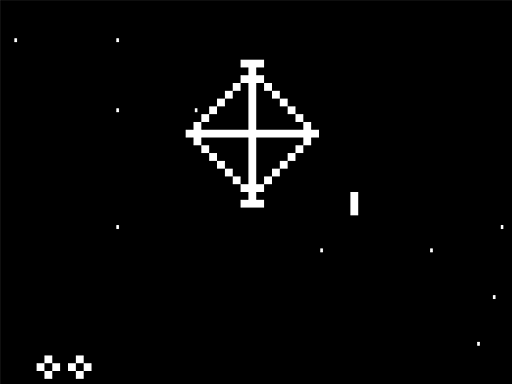 Screenshot of Starbase Gunner (TRS-80, 1982) - MobyGames