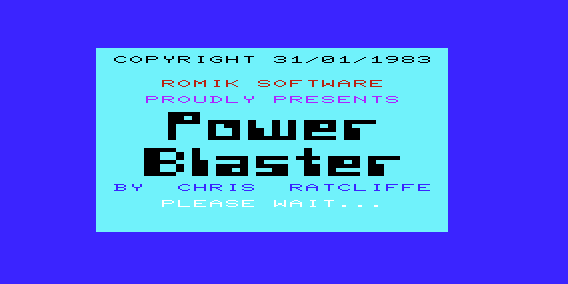 Power Blaster (1983) - MobyGames